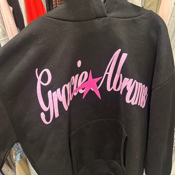 Gracie | Tops | Gracie Abrams Pink Sweatshirt | Poshmark
